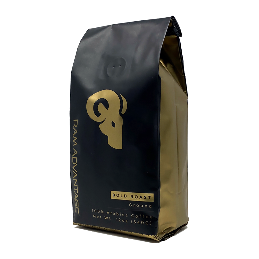 RAM ADVANTAGE® Coffee | PURE ARABICA Bold Roast – RAM ADVANTAGE®